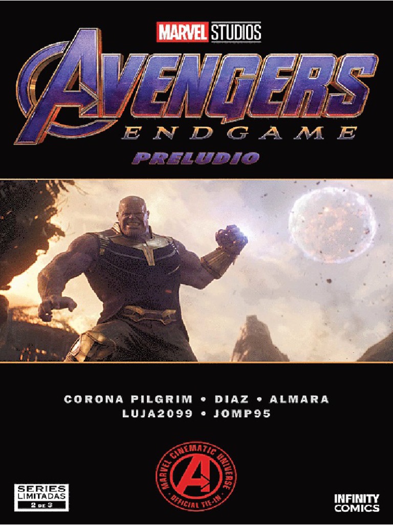 Avengers Endgame Prelude (2 de 3) Luja2099 - Jomp95 | PDF