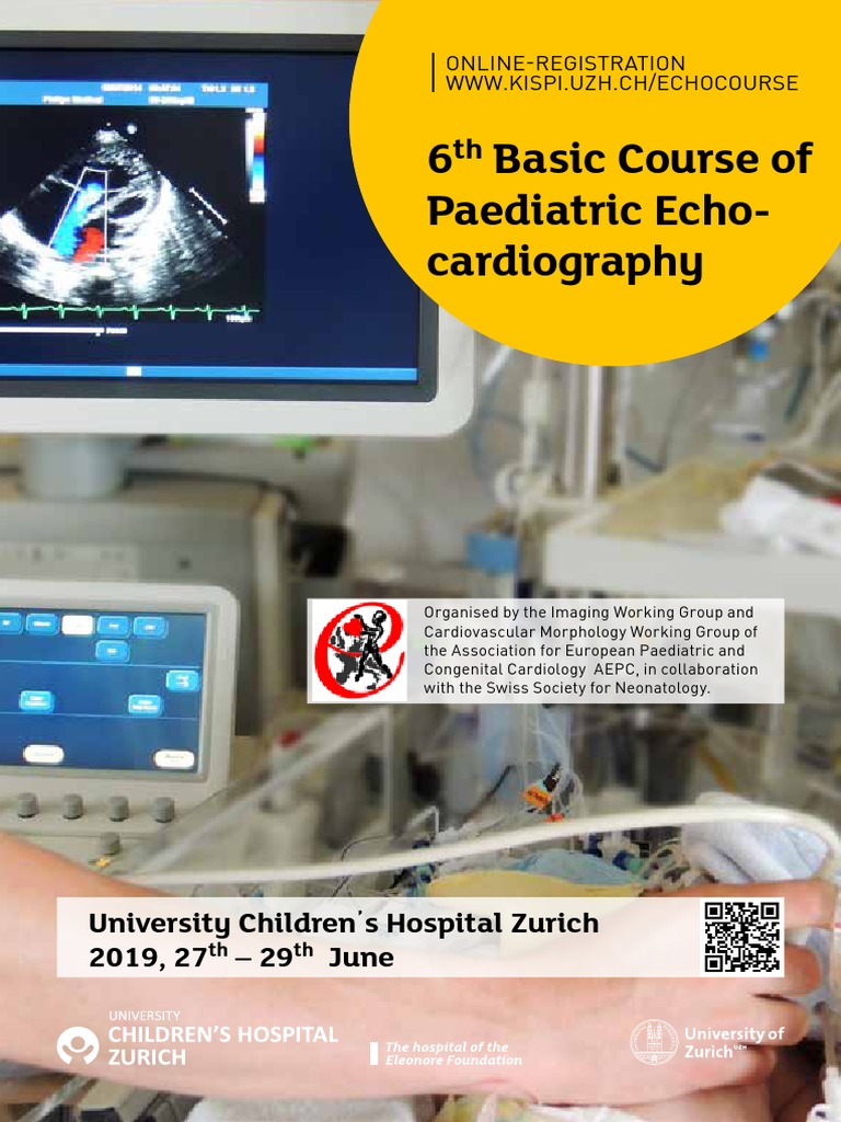 6th Basic Course of Paediatric Echocardiography | PDF | Echocardiography | Neonatology