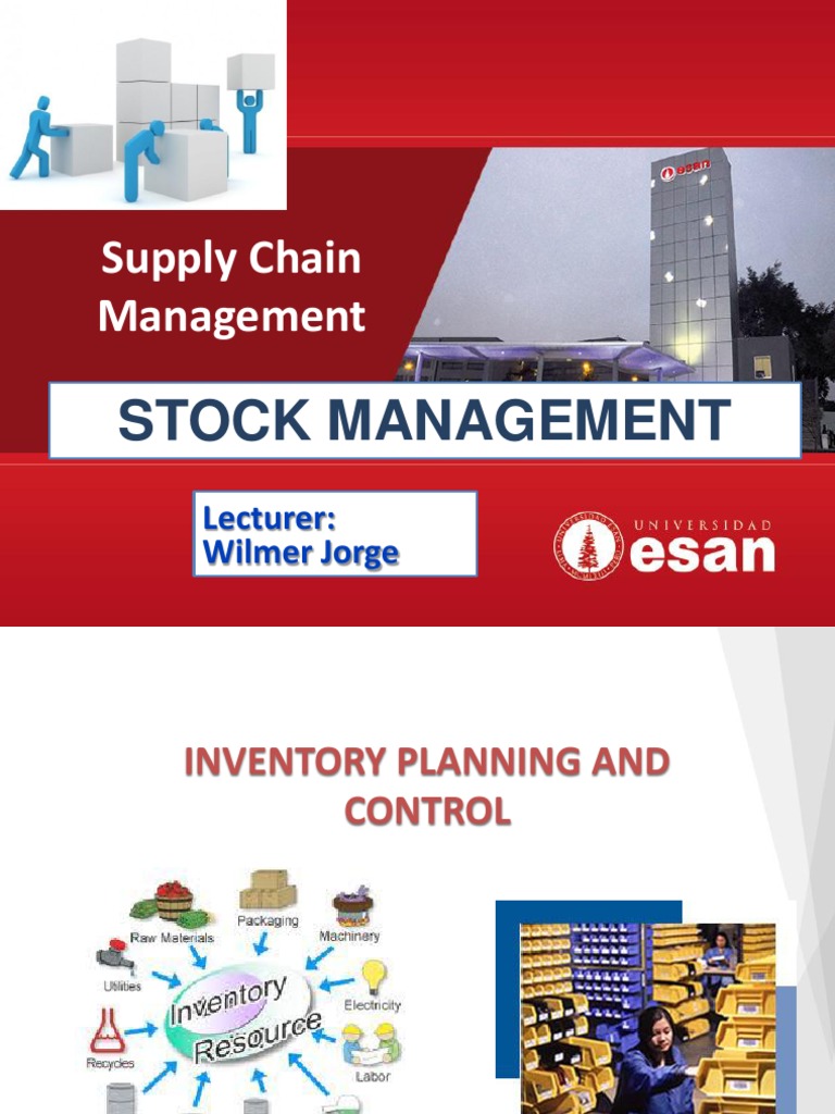 Stock Management | PDF | Inventory | Standard Deviation