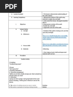 Lesson Plan-Rotation of Earth | PDF | Rotation | Earth