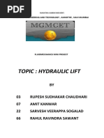Hydraulic JCB Project | PDF | Pressure | Force