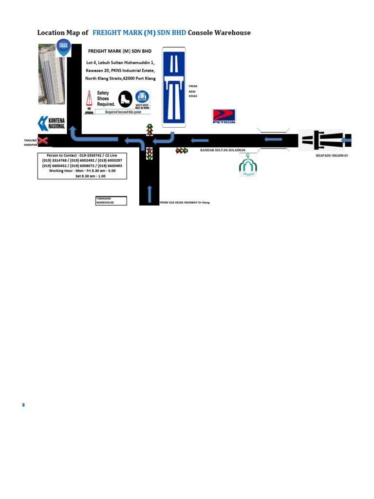 Freight Mark Warehouse Location & Contacts | PDF