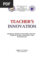 DepEd Format of A Project Proposal For Innovation in Schools | PDF ...