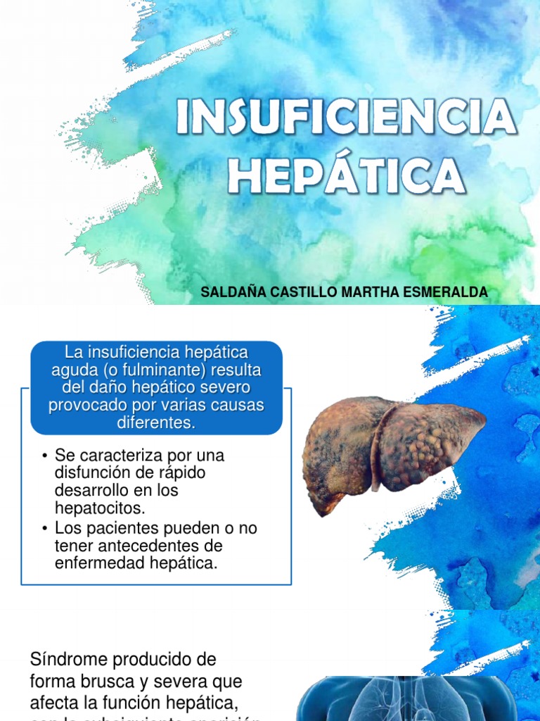 Insuficiencia Hepática: Causas y Tratamiento | PDF | Hepatitis | Septicemia