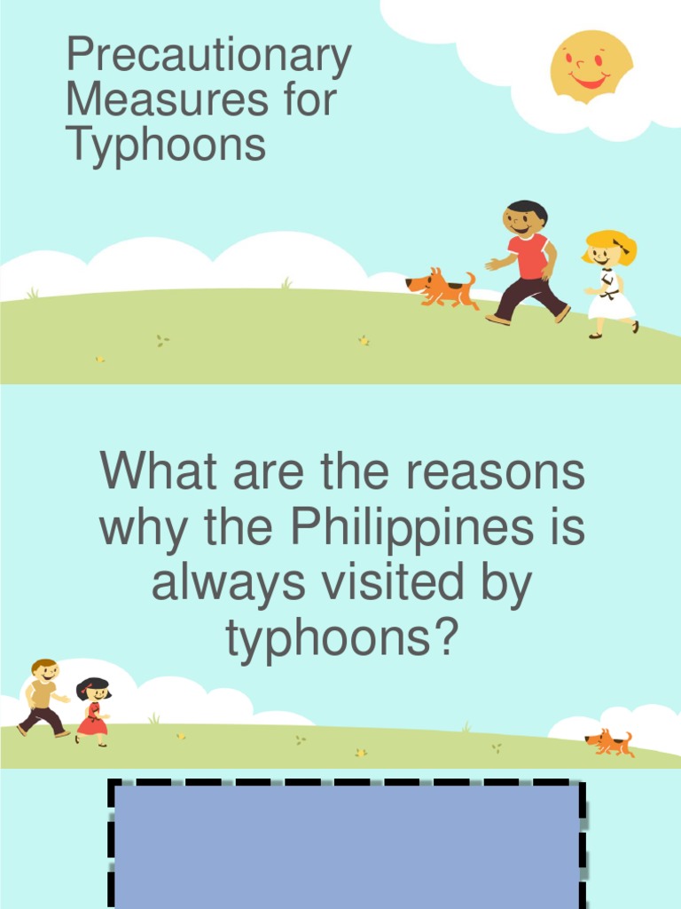 Precautionary Measures For Typhoons | PDF | Tropical Cyclones | Flood