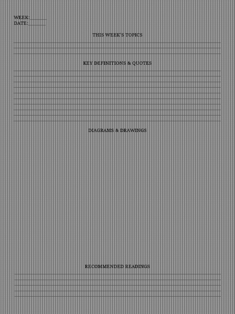 Week: Date: This Week'S Topics | PDF