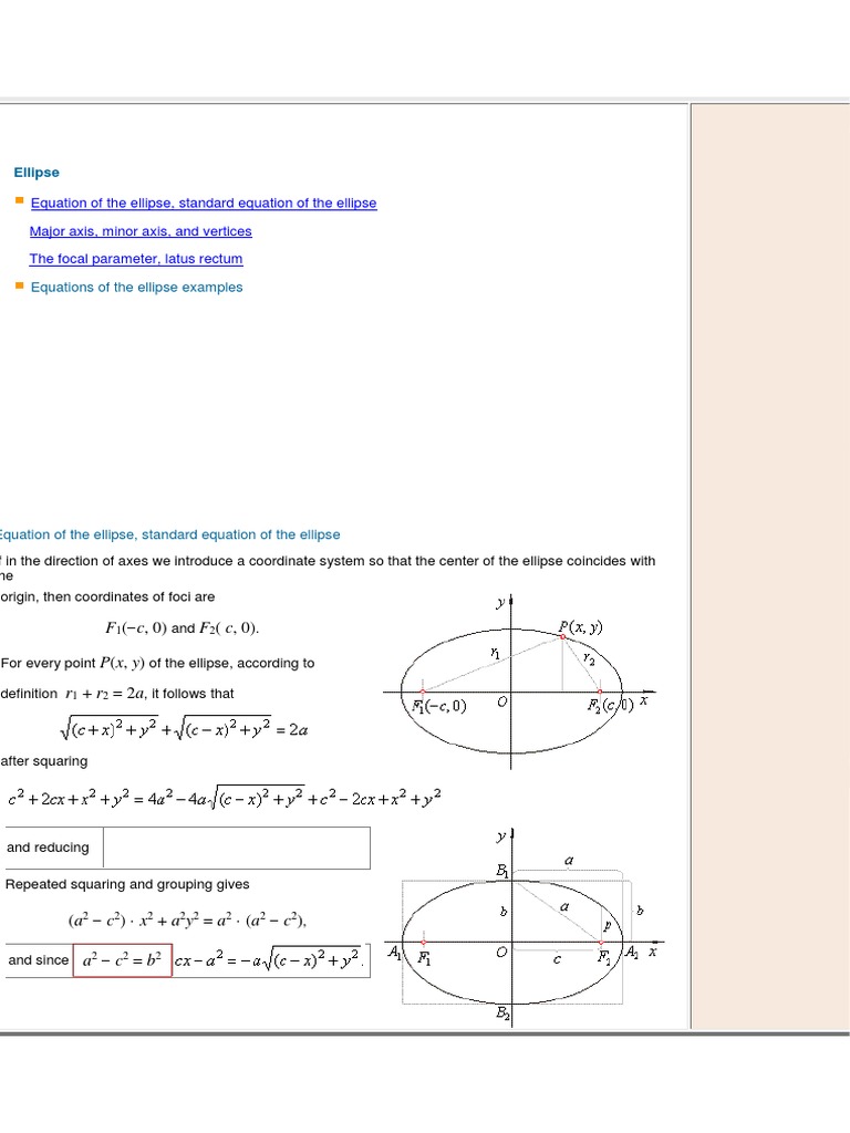 Ellipse 3 | PDF | Ellipse | Circle