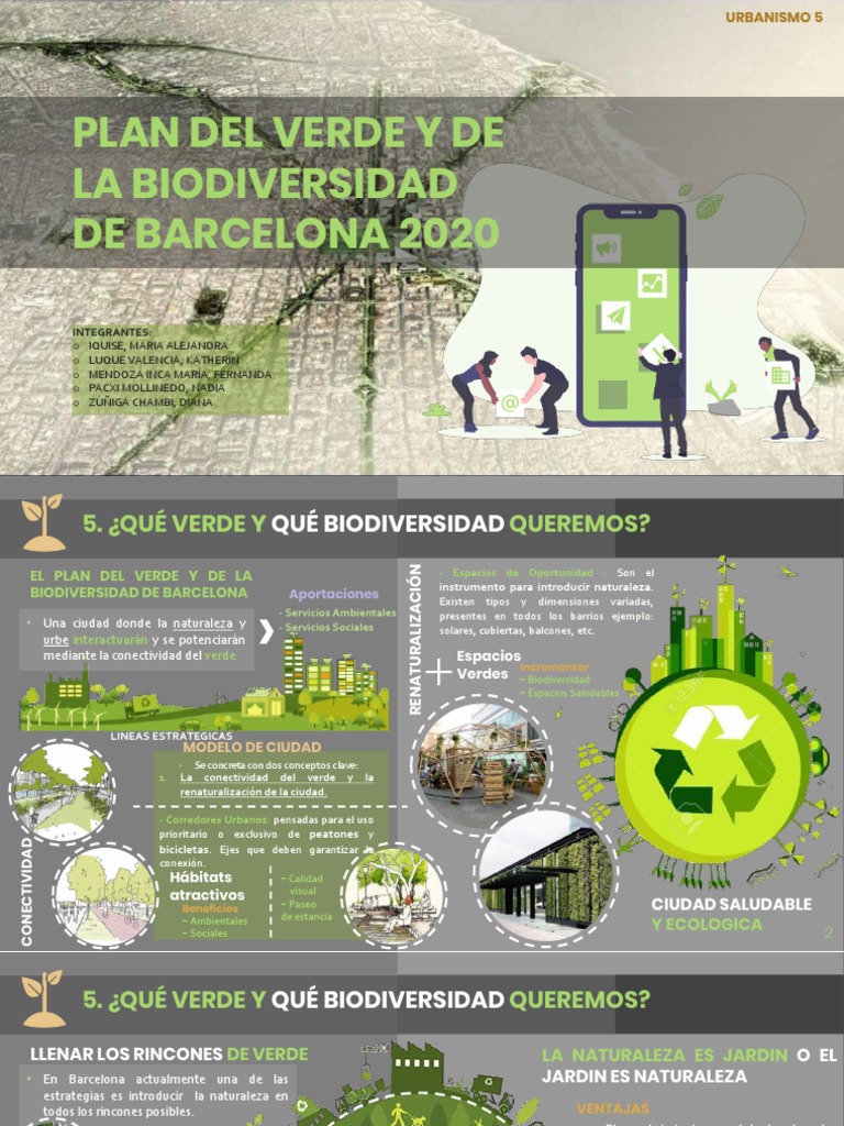 Plan Verde Barcelona | Descargar gratis PDF | Biodiversidad | Ciencia ...