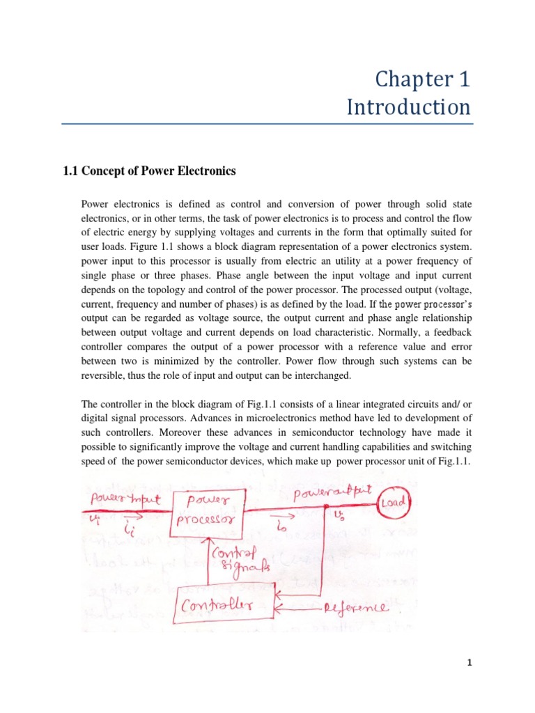 Chapter1 PDF | PDF | Power Electronics | Rectifier