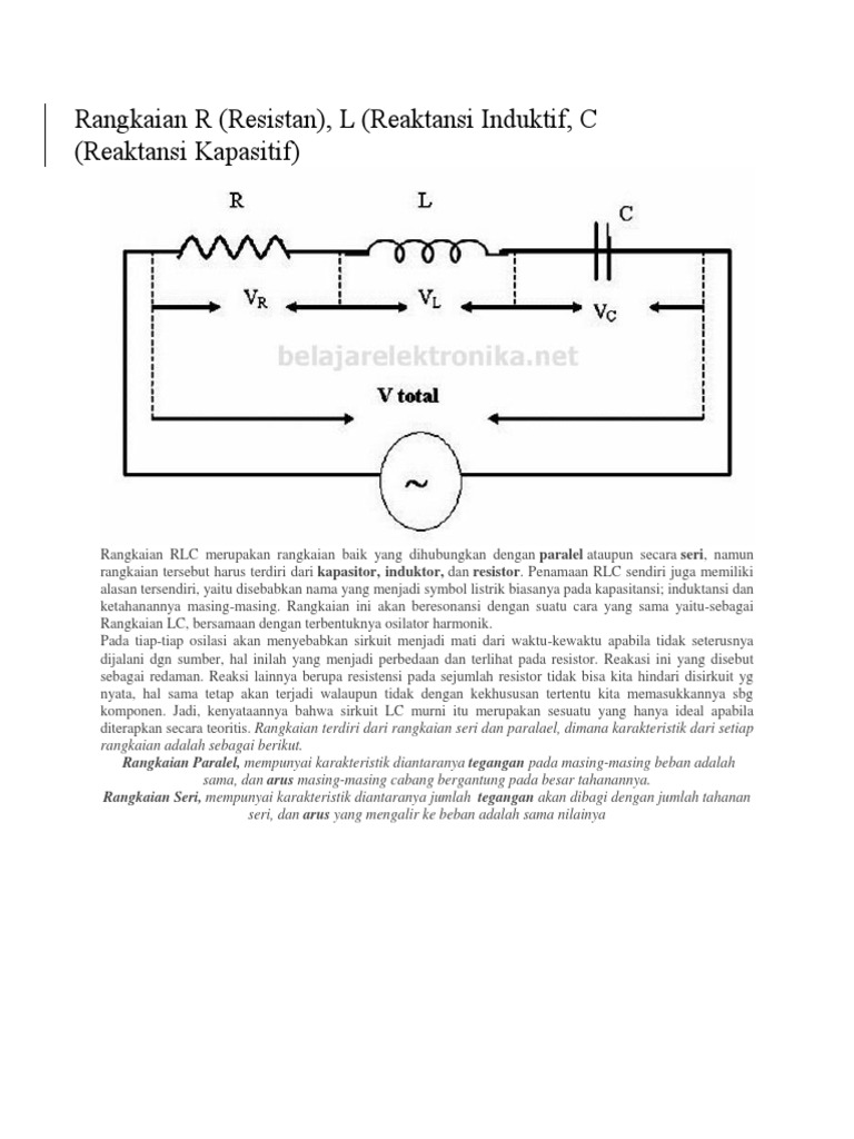 Rangkaian RLC | PDF