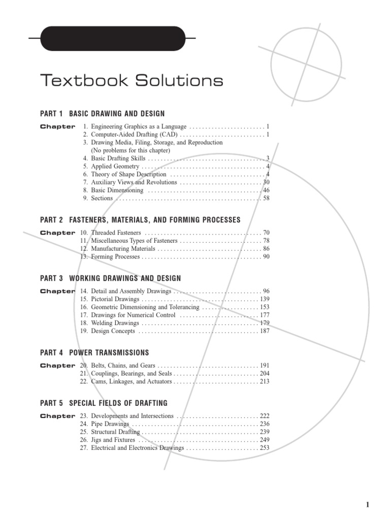 An Introduction to Engineering Graphics: Textbook Solutions for Basic ...