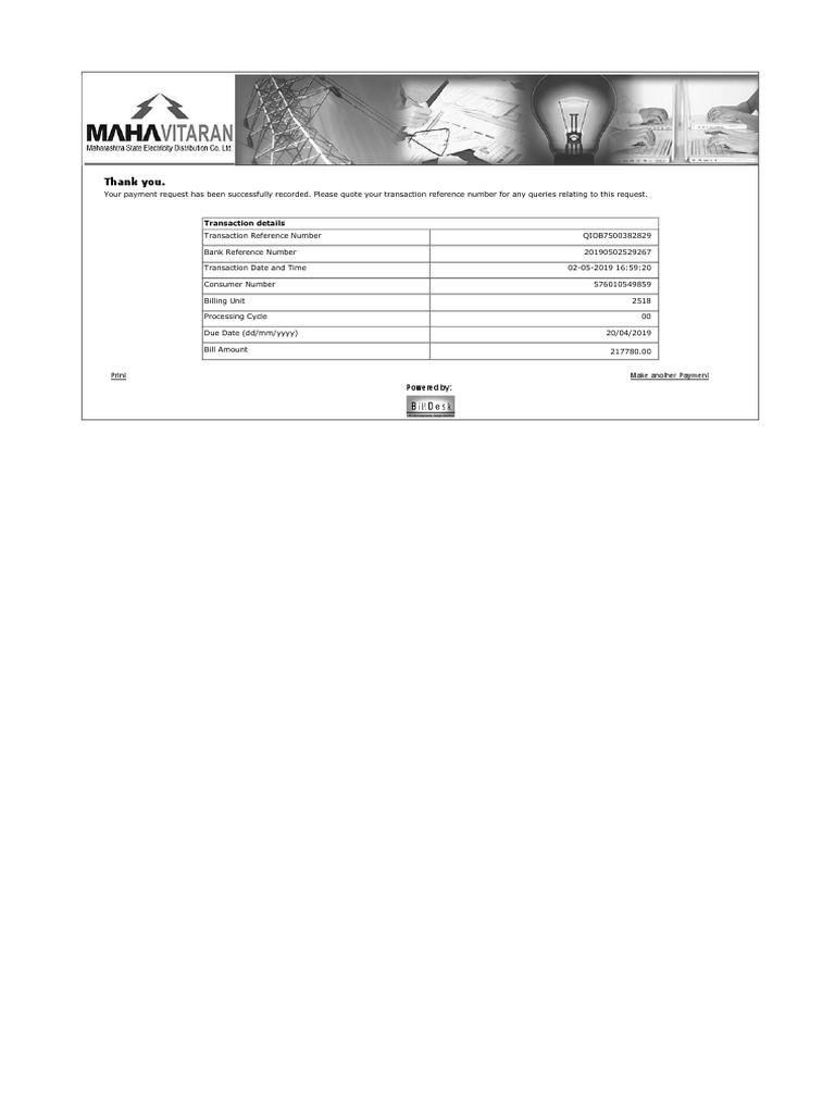 MAHADISCOM - Maharashtra State Electricity Distribution Co | PDF