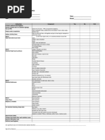 SOP Spa Cleaning Checklist | PDF | Bathroom | Home