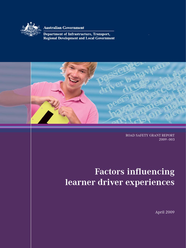 Factors Influencing Learner Driver Exper PDF | PDF | Driving | Traffic ...