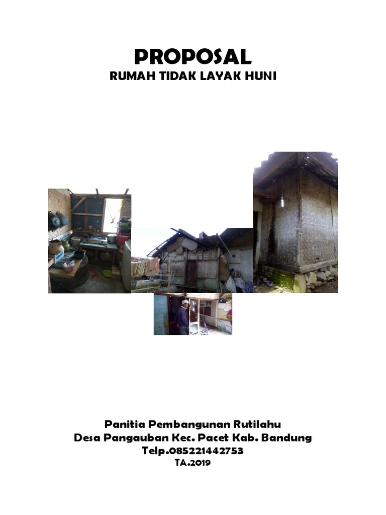 Contoh RTLH | PDF | Ilmu Sosial