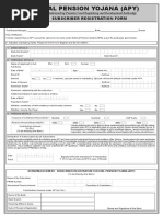 APY Form | PDF | Pension | Employee Benefits