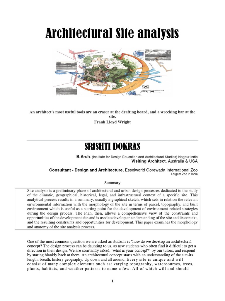 Architectural Site Analysis | PDF | Nature