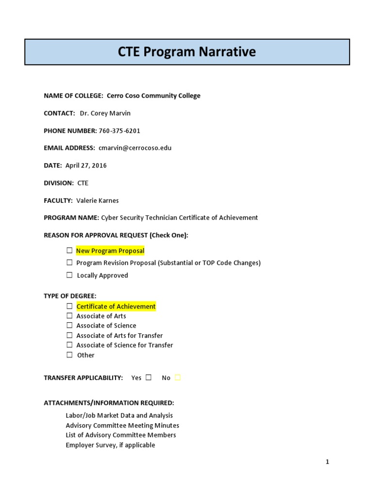 Cyber Security Technician COA | PDF | Computer Security | Security