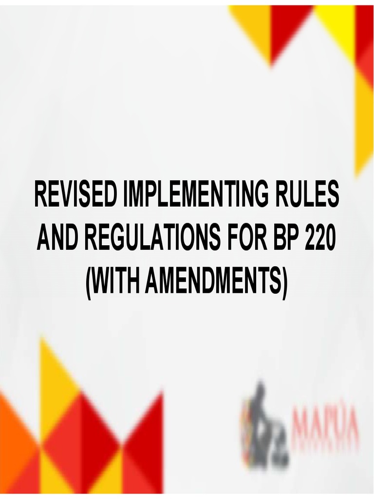 BP220 | PDF | Land Lot | Easement