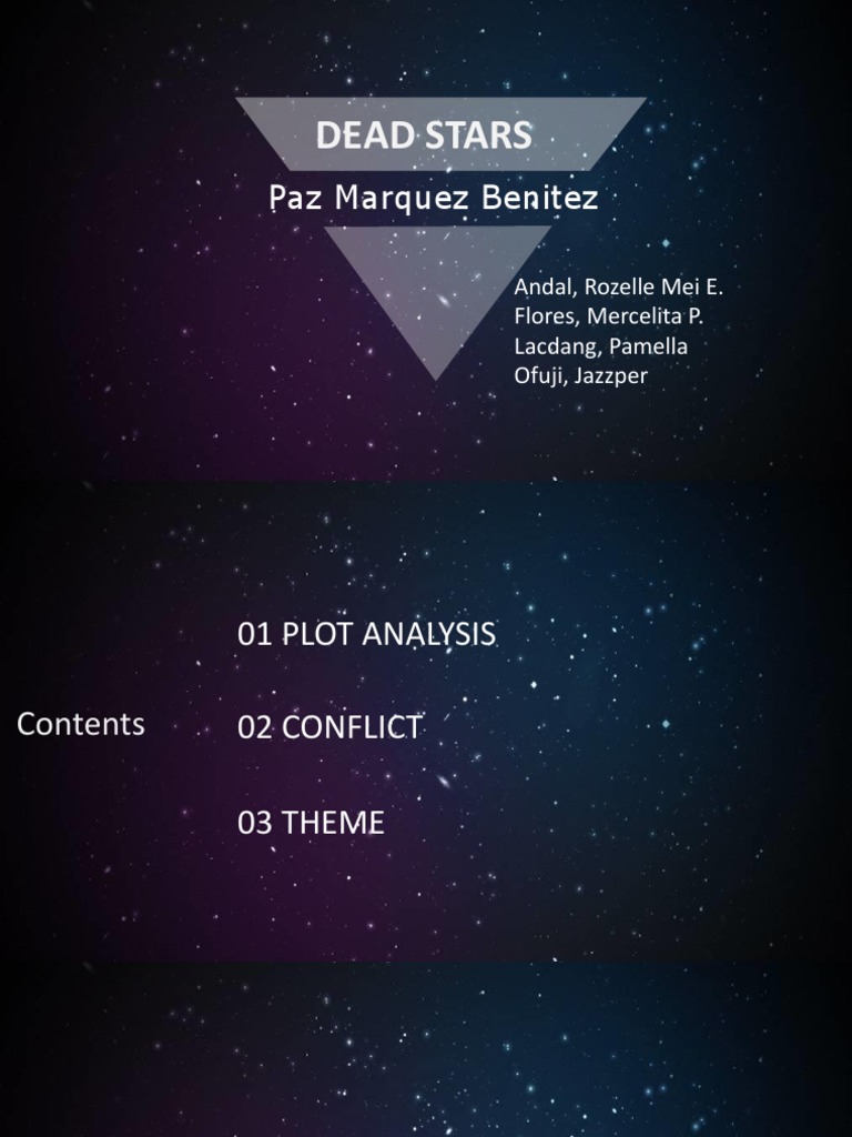 Dead Stars: Paz Marquez Benitez | PDF