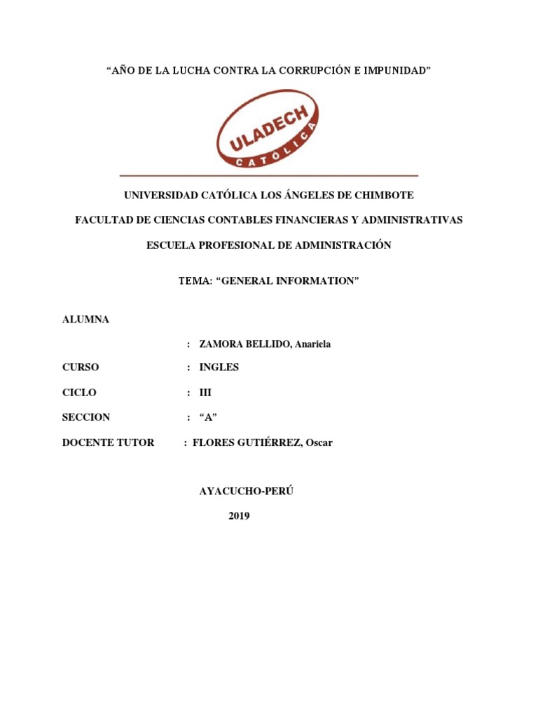 General Information | PDF