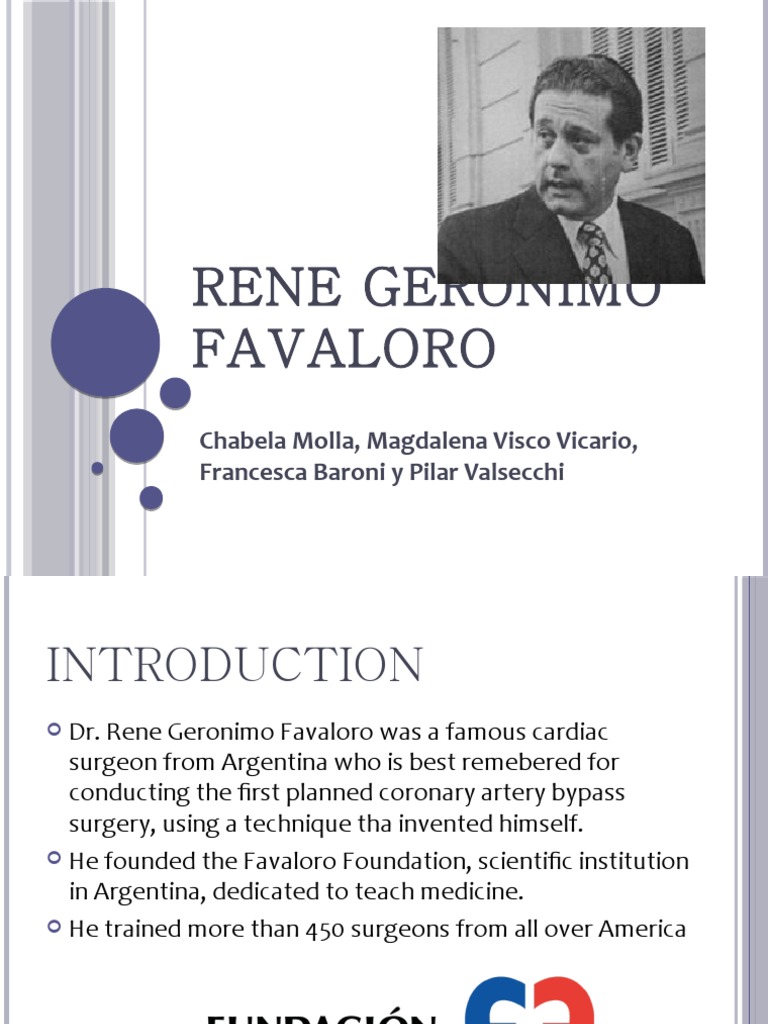 Favaloro | PDF | Surgery | Cardiovascular System