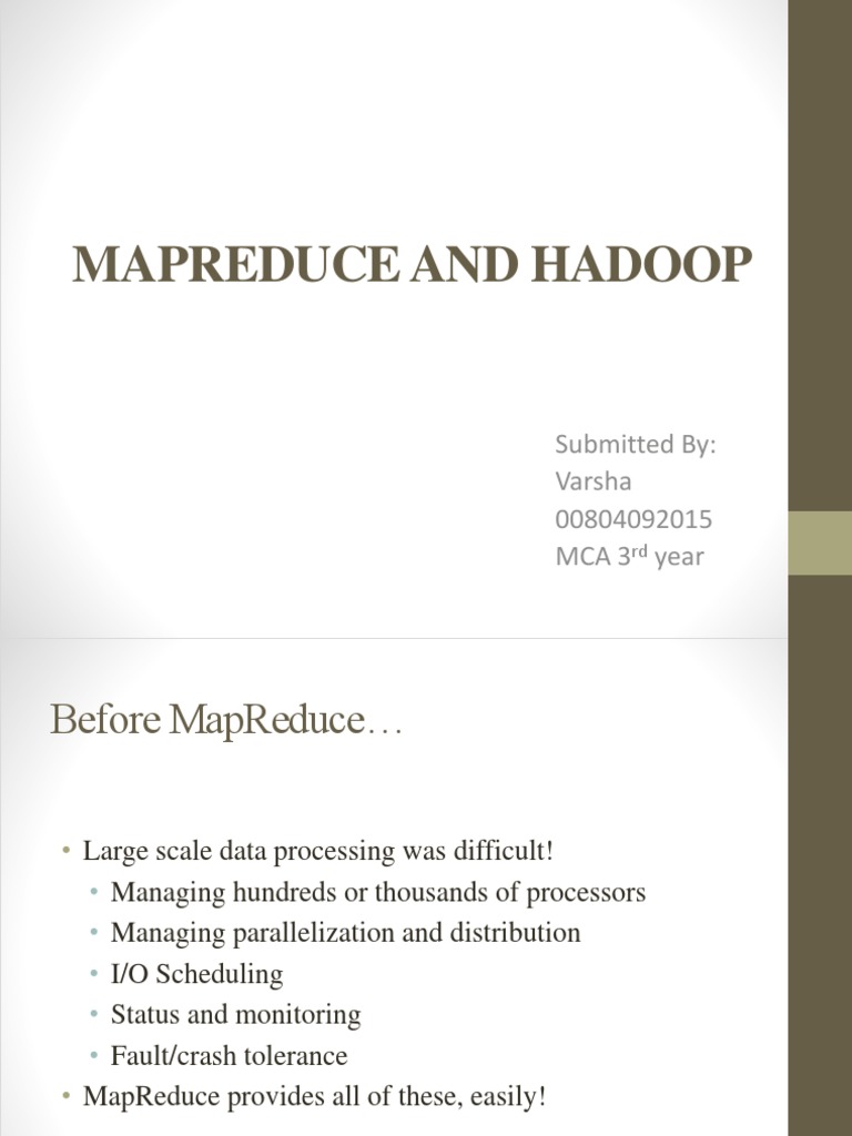 Hadoop and Mapreduce | PDF | Apache Hadoop | Map Reduce