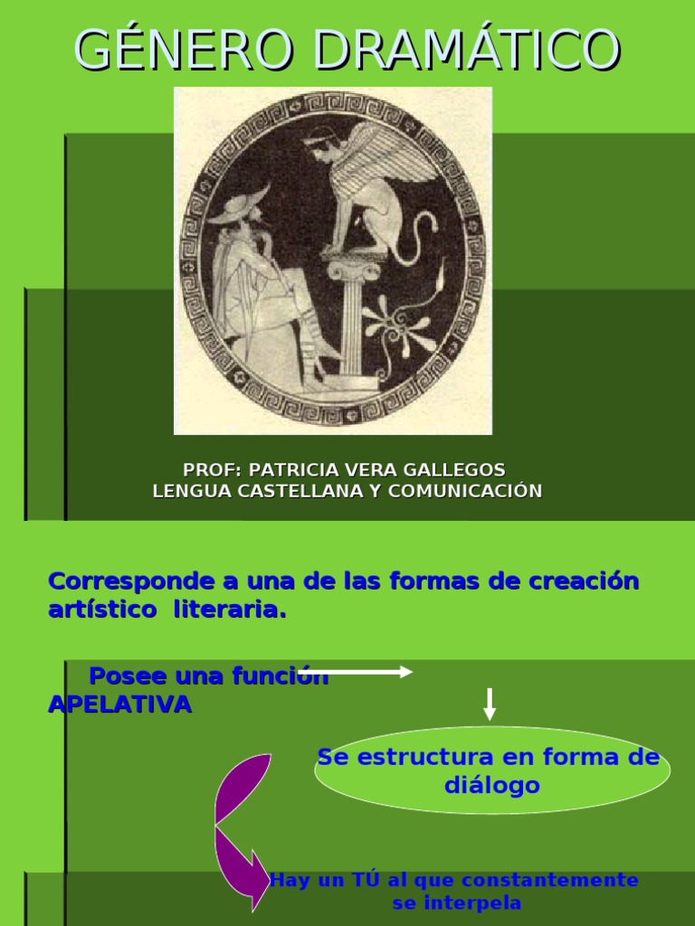 GÉNERO DRAMÁTICO La Tragedia | PDF | Teatro | Entretenimiento (general)