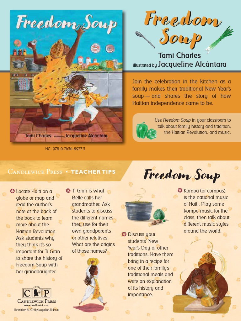 Freedom Soup Teacher Tip Card | PDF | Education Theory | Teaching