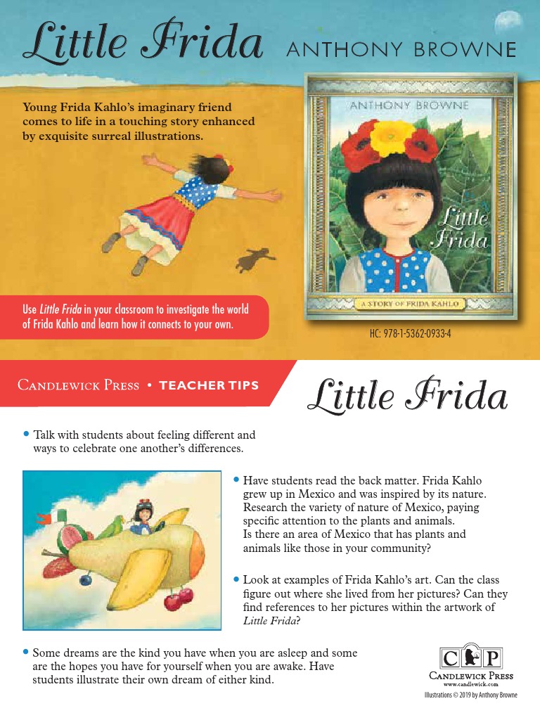 Little Frida Teacher Tip Card | PDF | Social Science | General Fiction