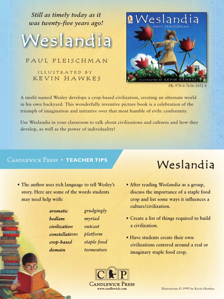 Weslandia Teacher Tip Card | PDF