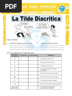 Ejercicios para Practicar La Tilde Diacritica | PDF | Ocio