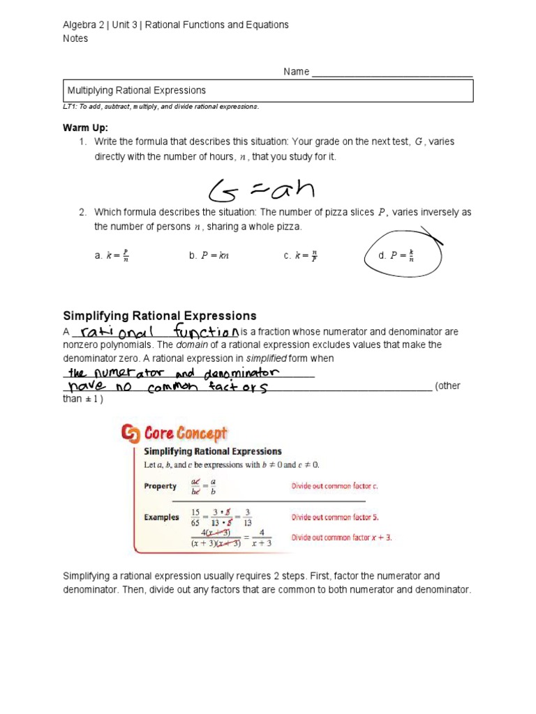 Multiplying Rational Numbers | PDF | Fraction (Mathematics) | Factorization