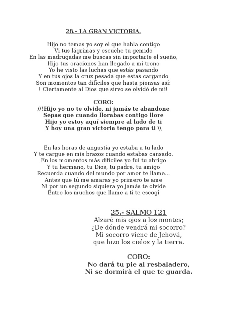 La Gran Victoria | PDF | Cristo (título) | Oración