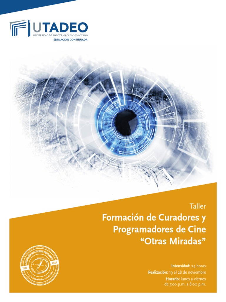 Taller Formacion de Curadores | PDF | Cine