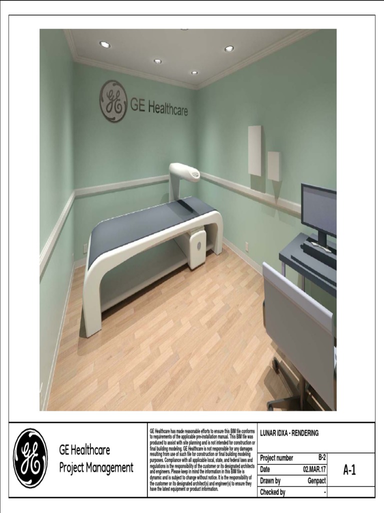 GE Healthcare Project Management: Lunar Idxa - Rendering | PDF ...