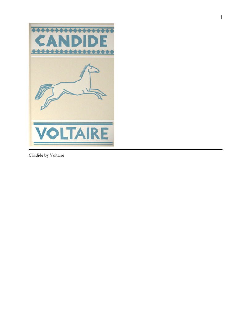 Candide | PDF | Candide