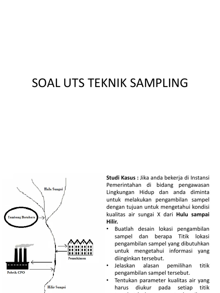 Soal Uts Teknik Sampling | PDF