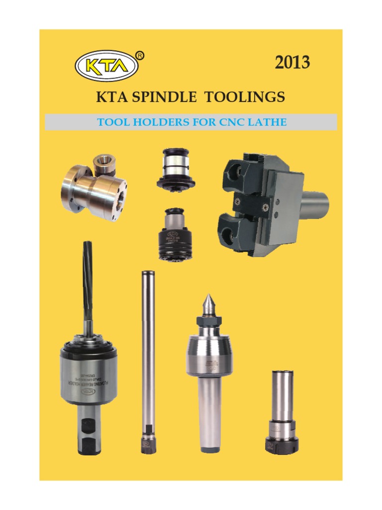 KTA Spindle Tooling | PDF | Crafts | Tools