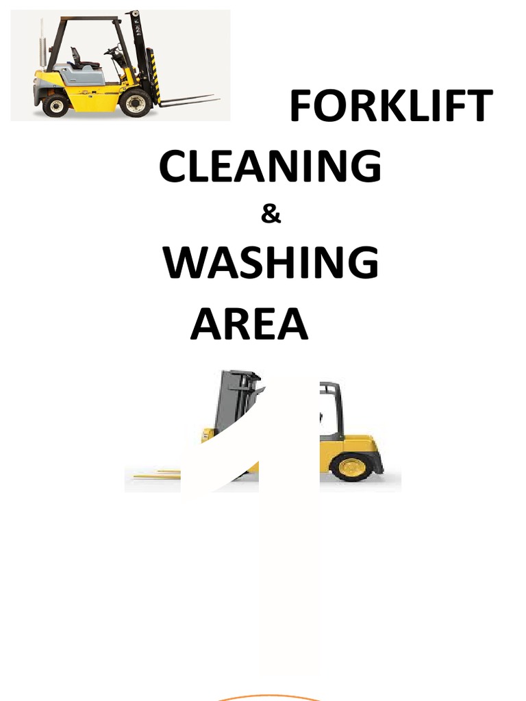 Forklift Cleaning Washing Area | PDF