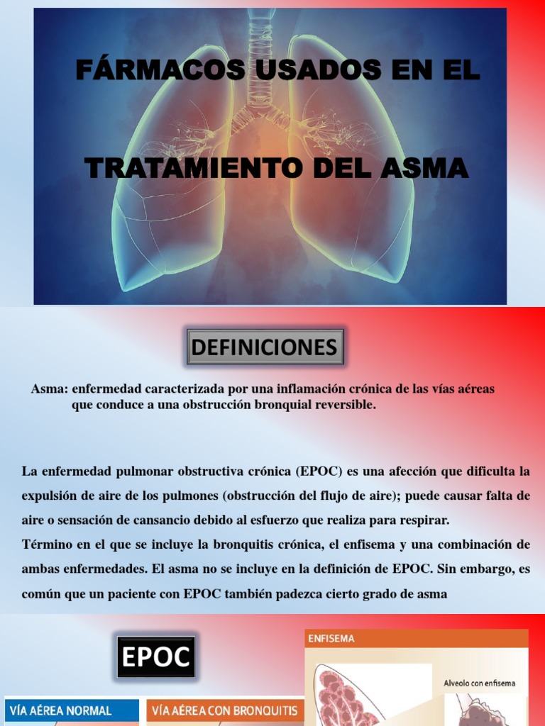El Asma Presentacion | PDF | Asma | Enfermedad pulmonar obstructiva crónica