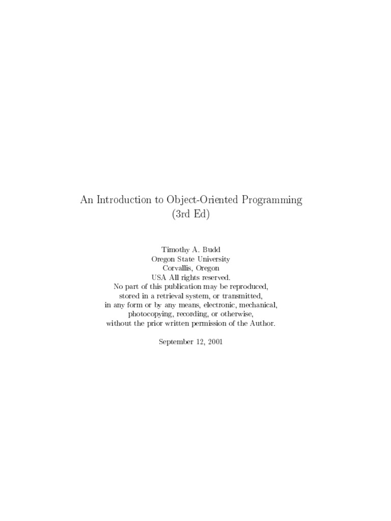 Toc PDF | PDF | Inheritance (Object Oriented Programming) | Object Oriented Programming