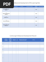 CPD Template | PDF