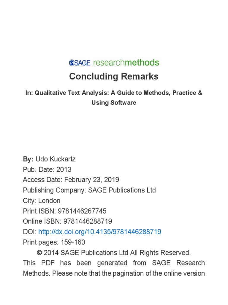 Qualitative Text Analysis | PDF | Qualitative Research | Inquiry