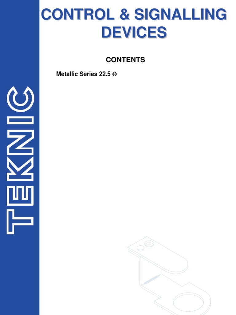 Teknic Control & Signalling Devices | PDF | Switch | Alternating Current