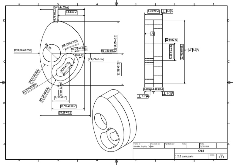 CAM Parts Specifications and Details | PDF