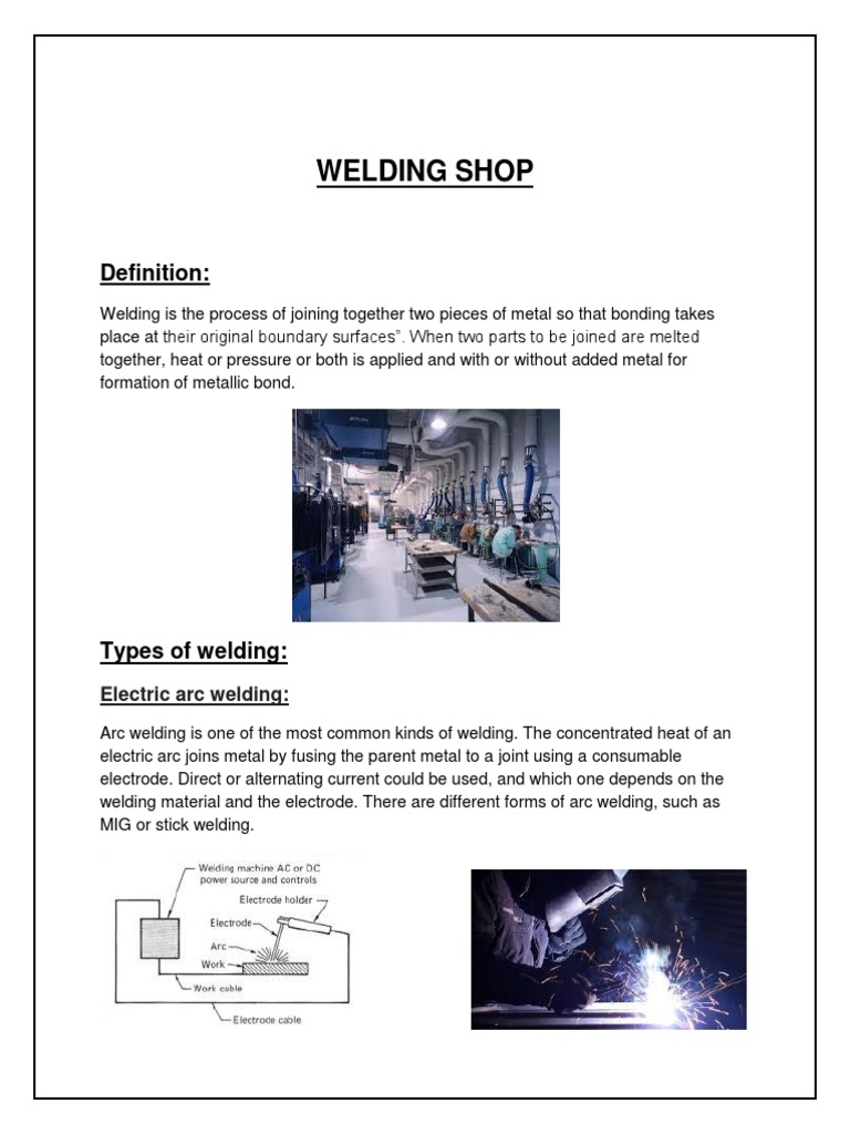 Welding Shop | PDF | Welding | Construction