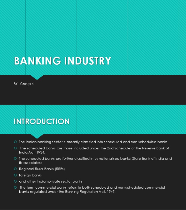 Banking Industry in India: An Overview | PDF