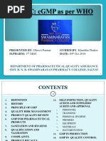 Implementation of Annex 13 of The EU GMP Guide | PDF | Clinical Trial ...