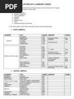 IATA 2-Letter Airlines Code | PDF | Airlines | Transport